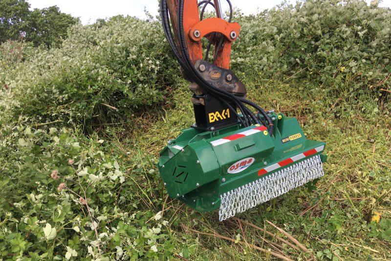 Mini Forest Mulcher – Exac-One Ltd