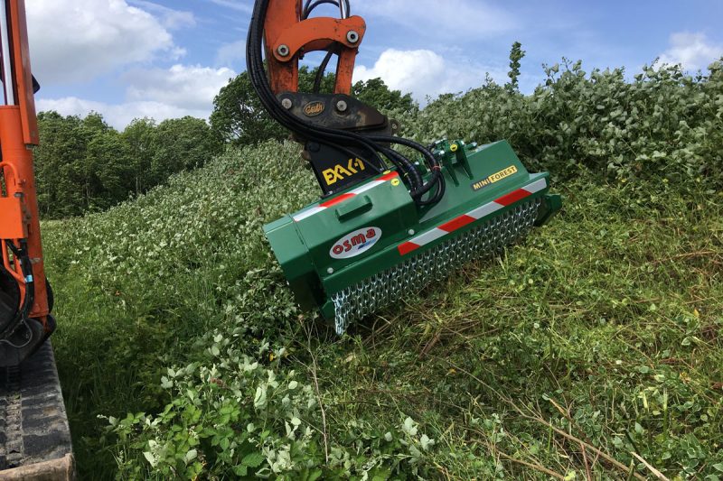 Mini Forest Mulcher – Exac-One Ltd